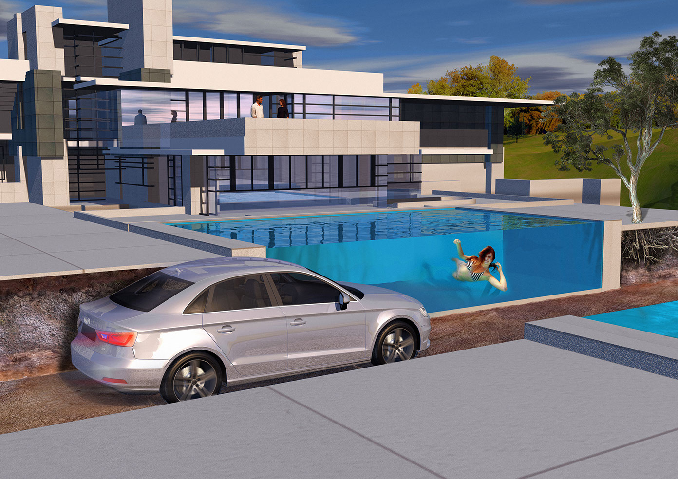Audi Pool Render – Gerad Taylor